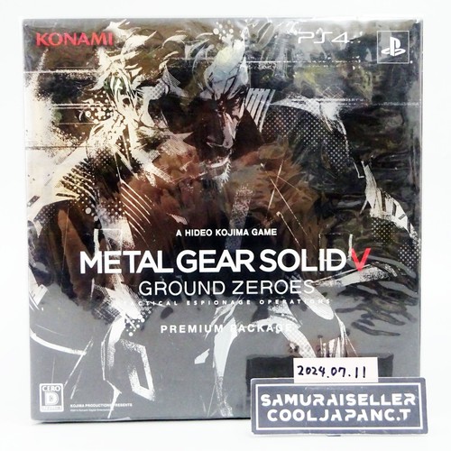 Metal Gear Solid V Ground Zeros Premium Package PS4 from Japan NEW | eBay