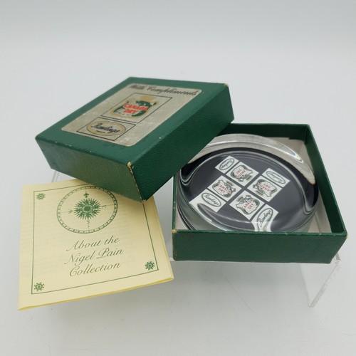 Rare Nigel Pain Paperweight for Canada Dry Rawlings boxed & leaflet pre ...
