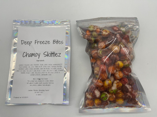 Freeze Dried Candy CHAMOY SKITZ A Blend Of Sweet Candy & Zesty Spice 6 ...
