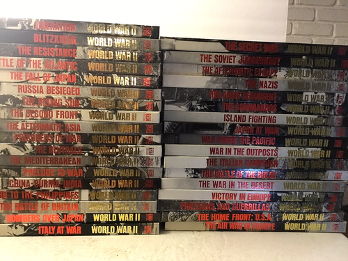 Time Life World War II Set Of 35 Books | eBay