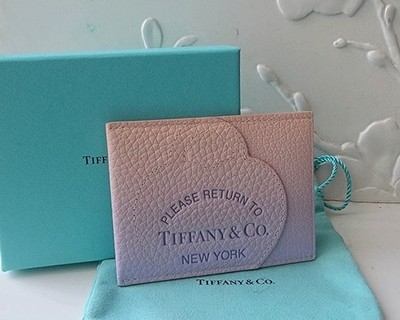 Tiffany & Co Return To Tiffany Card Case Morganite Ombré | eBay