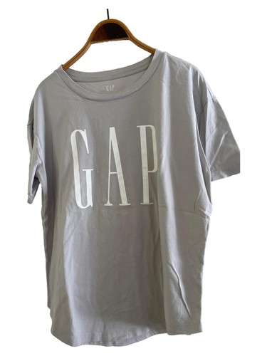 Gap T-Shirt Femme Gris Logo Print Casual (EU 36) | eBay