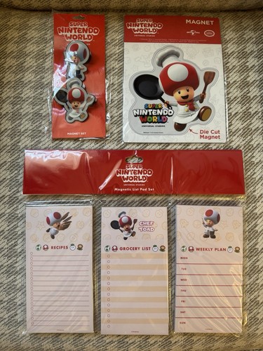 Rare! Super Nintendo World Chef Toad Merchandise | eBay