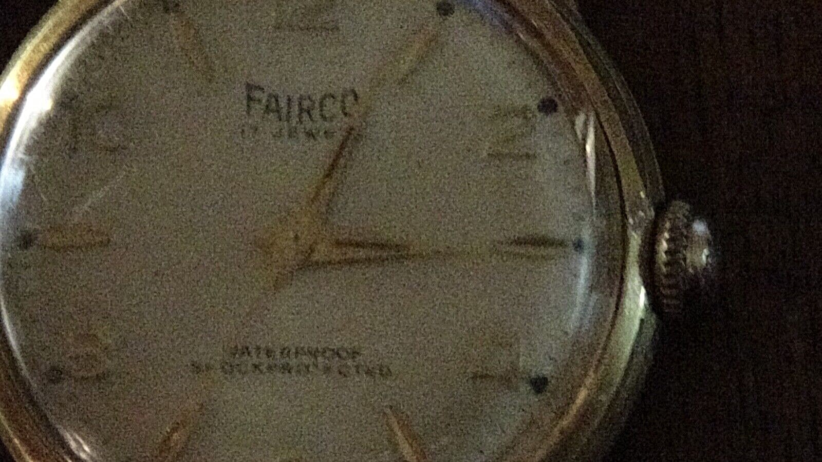 Vintage Fairco Watch 17 Jewels Waterproof Shock Prote… - Gem