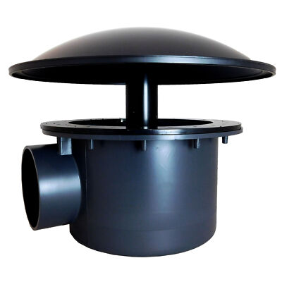 4" 110mm POND SUMP BOTTOM DRAIN SOLVENT WELD CONCRETE, LINER, FIBRE ...