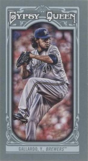 2013 Topps Gypsy Queen - Yovani Gallardo #174 Mini for sale online | eBay
