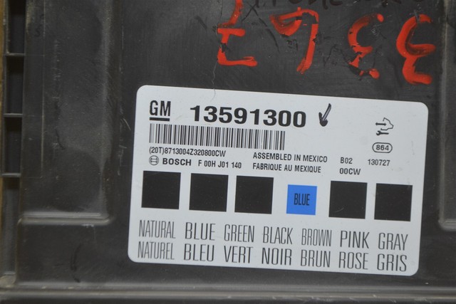 2014 2015 Chevrolet Malibu / Camaro Body Control Module BCM 13591300 ...
