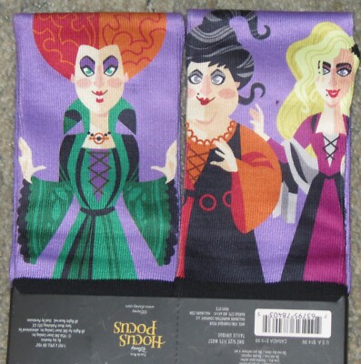 Hallmark Hocus Pocus Disney Crew Socks I Put A Spell on You One Size ...