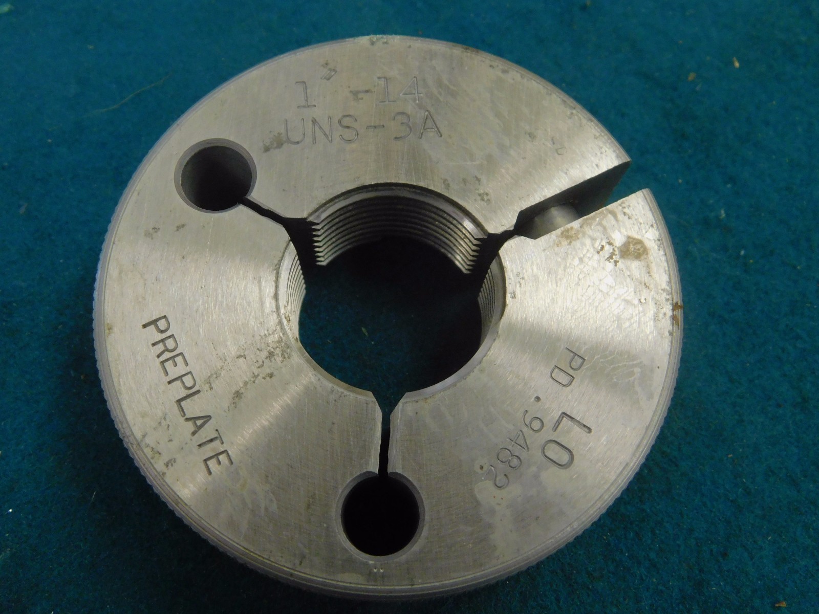 Greenfield No Go Thread Ring Gage 1.0" -14 UNS-3A Pre-Plate | eBay