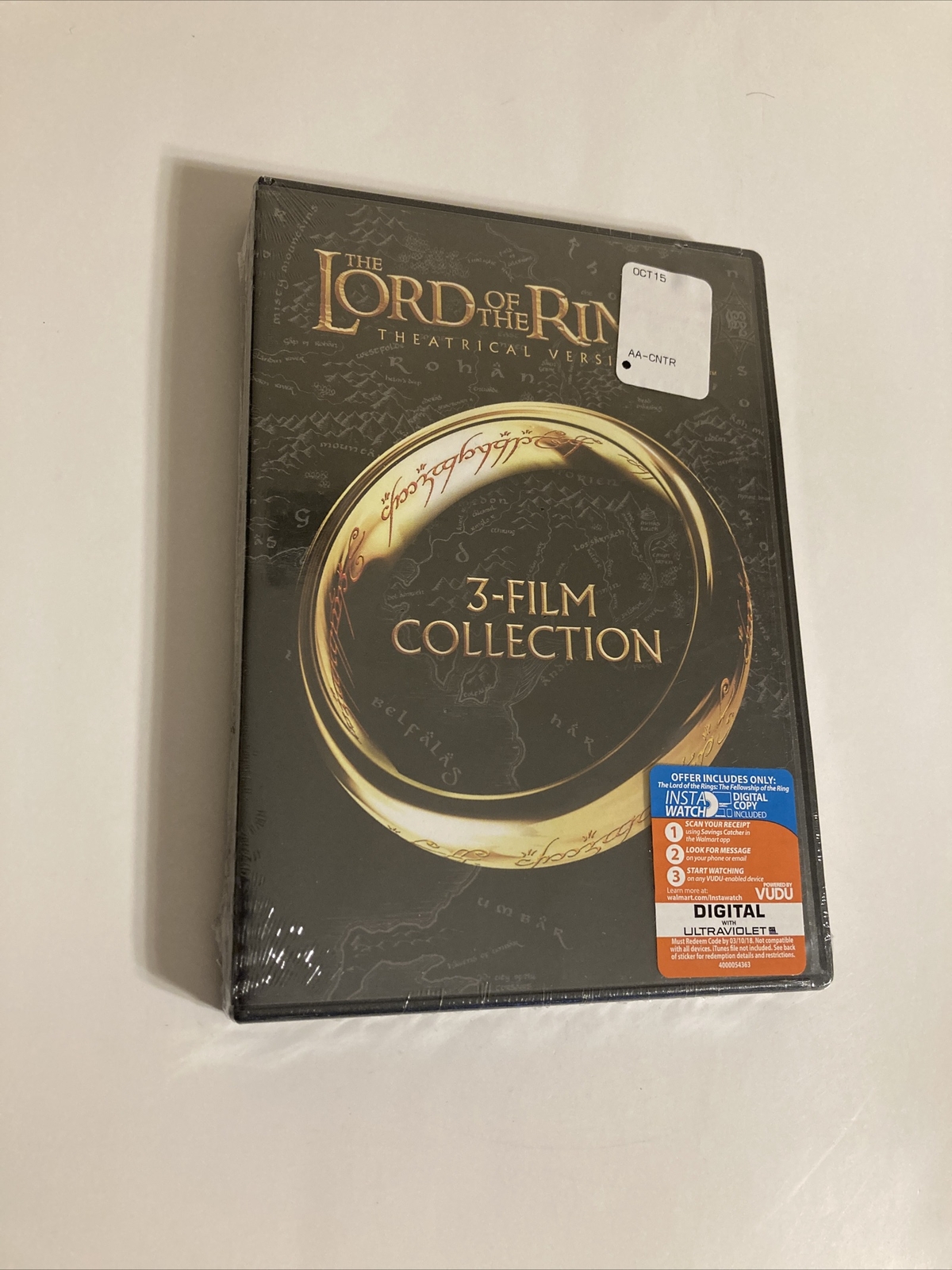 The Lord Of The Rings : 3 - Film Collection DVD Theatrical Versions ...