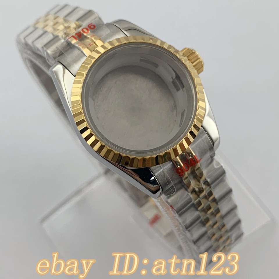 26mm Fit NH05 NH06 Movement Sapphire glass White black gray dial Watch ...