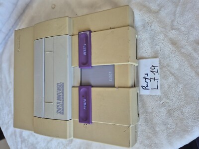 Super Nintendo Entertainment System (SNES) Console Only parts | eBay