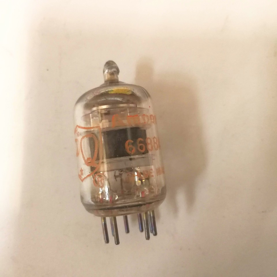 x5 LOT Vacuum Pentode TUBE 6688A MFR Amperex (Identical to CV6189 ...