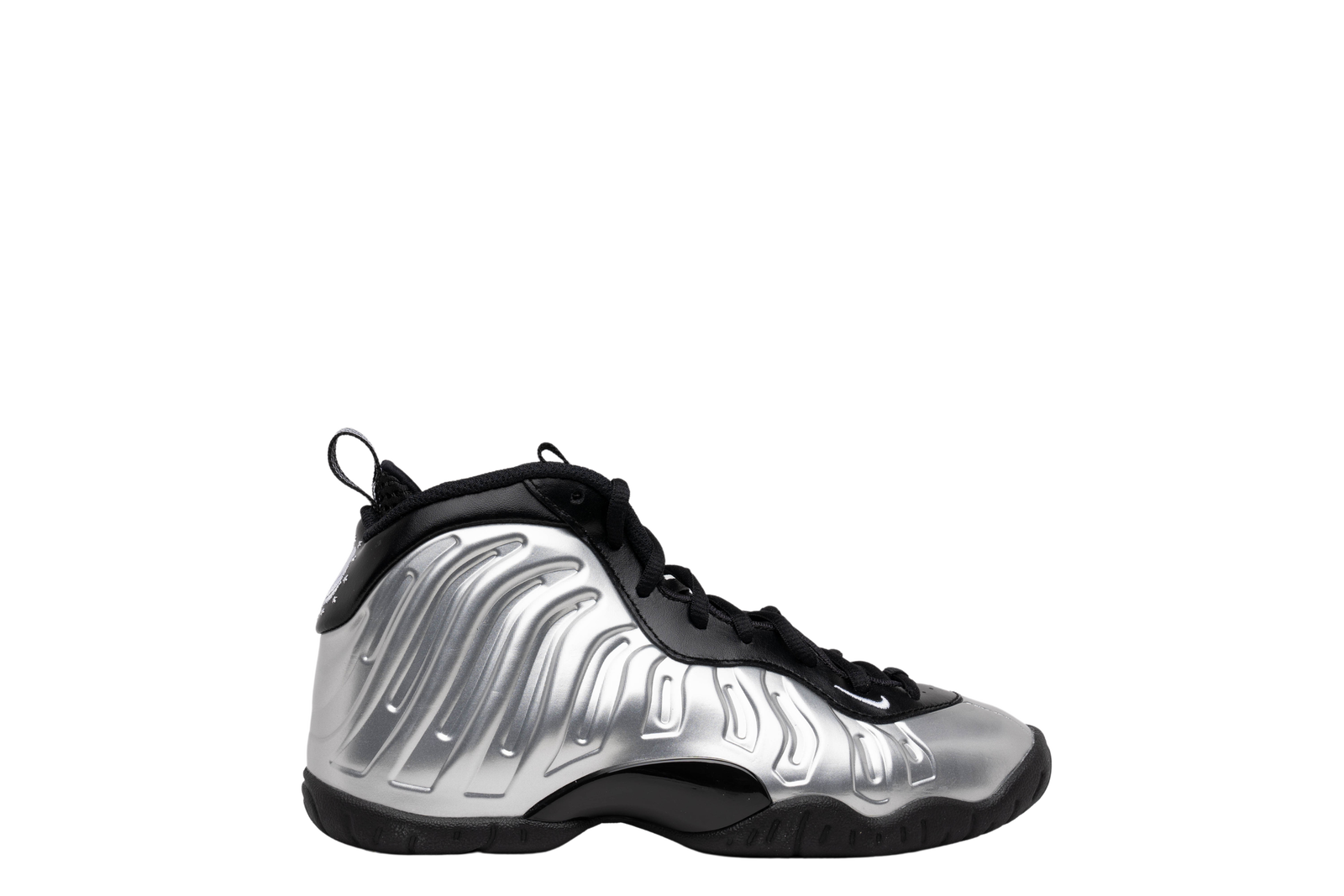 Size 7 (GS) - Nike Little Posite One Mid Chrome - CN5268-001 for sale ...
