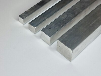 Aluminium Stange AlMgSi0, 5 Aluminium Square 4-kant Rod Solid Square ...