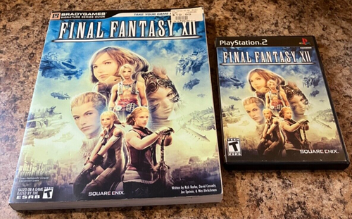 Final Fantasy XII game and player's manual with map | eBay