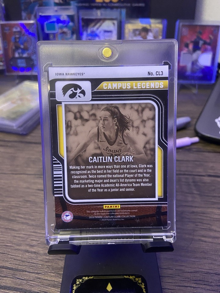 2024 Panini Catlin Clark Collection - Campus Legends # CL3 Catlin Clark ...