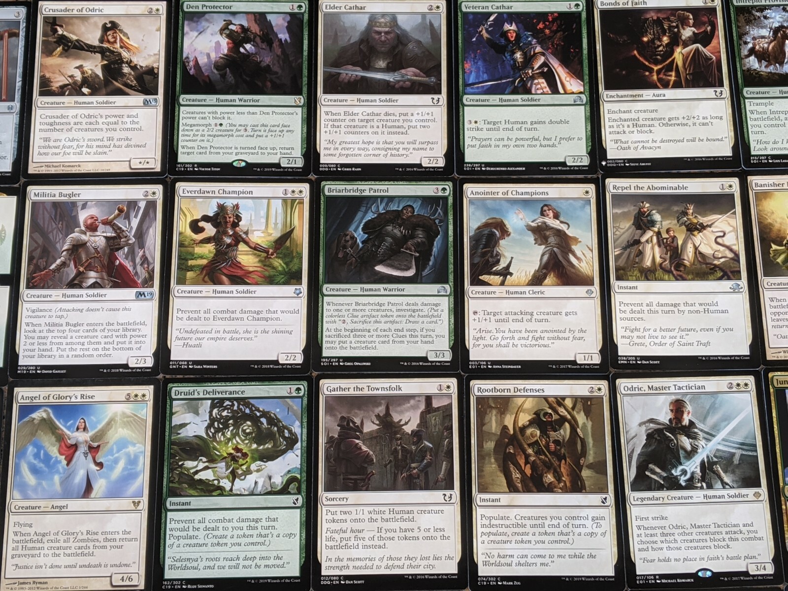 ***Custom Commander Deck*** Sigarda Heron's Grace - Humans - EDH MTG ...