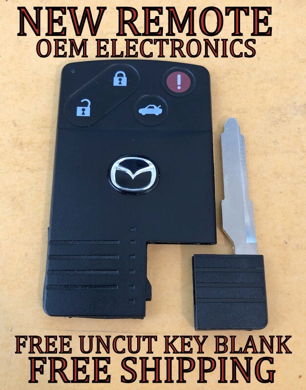 MAZDA MX-5 RX-8 SMART CARD KEYLESS REMOTE FOB OEM ELECTRONICS ...