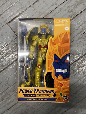 Power Rangers LIghtning Collection Mighty Morphin 6" GOLDAR GameStop ...