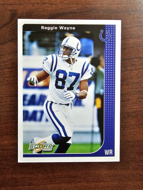 2002 Score - #101 Reggie Wayne for sale online | eBay
