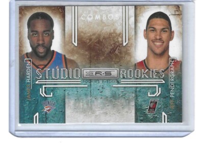2009-10 Panini Rookies & Stars James Harden Jeff Pendergraph Studio ...