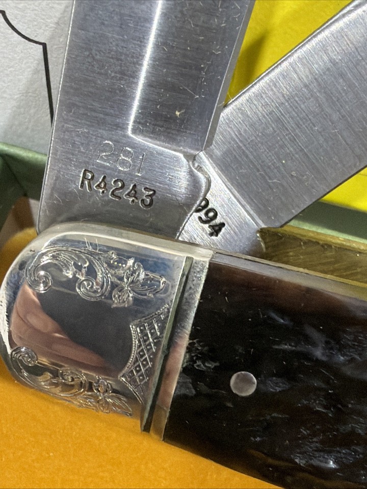 Remington R4243 SB Camp Silver Bullet Knife-1994-Limited Edition-Jig ...