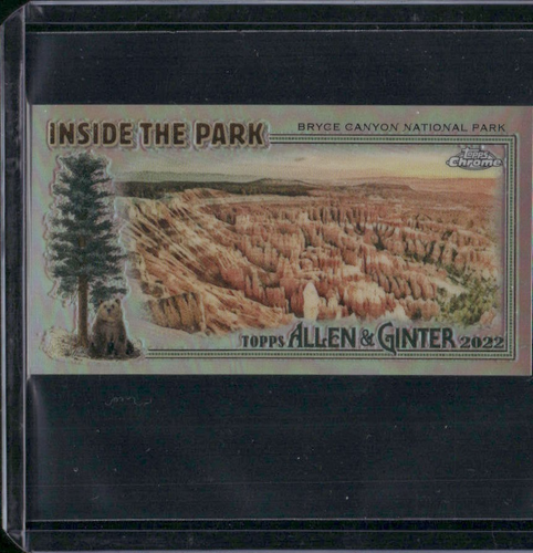 2022 Topps Chrome Allan & Ginter Inside the Park - Bryce Canyon SP ...