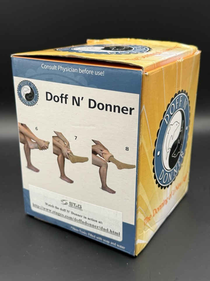 DOFF N’ DONNER Compression Stocking Aid DONNER ONLY “Donning Of A New ...