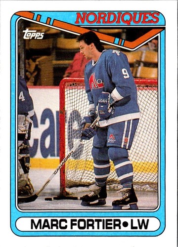 1990 Topps Marc Fortier #176 Quebec Nordiques Hockey Card | eBay