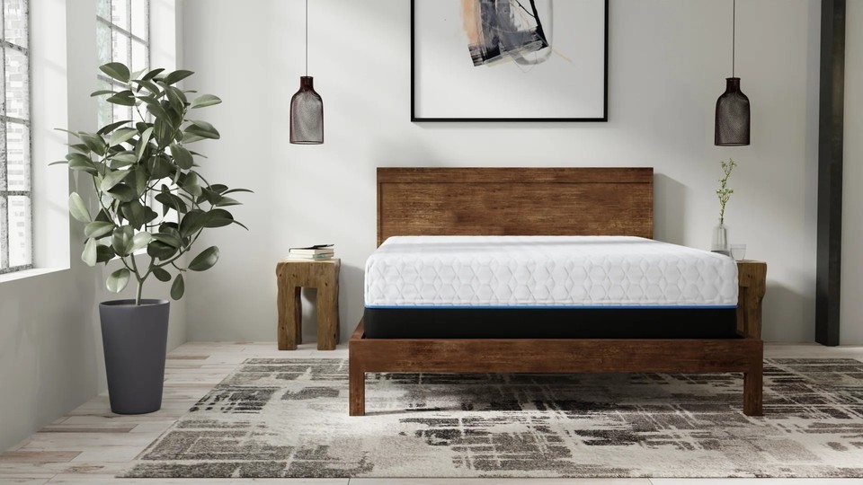 Copper Infused 14 Inch Plush Memory Foam California King Mattress | eBay