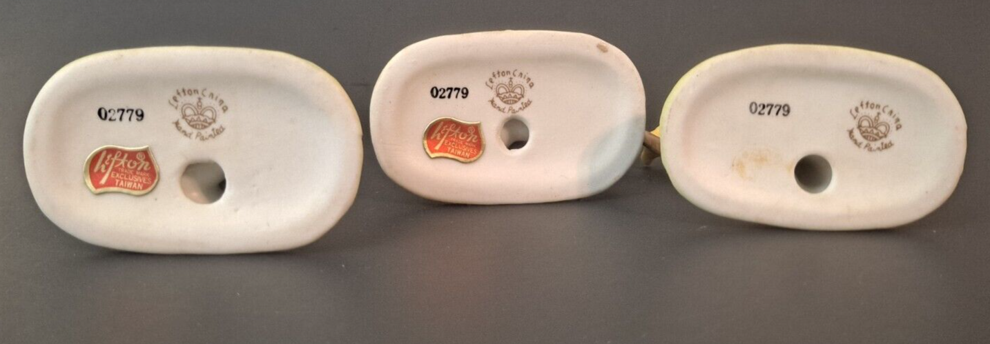 Lefton China 3 Hand Painted Woodland Animals, Rabbit, Squirrel, Raccoon ...