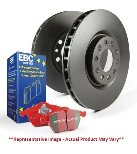 EBC S12 Rear Kit Redstuff and RK Rotors for 98-05 Lexus GS300 / 02-10 ...
