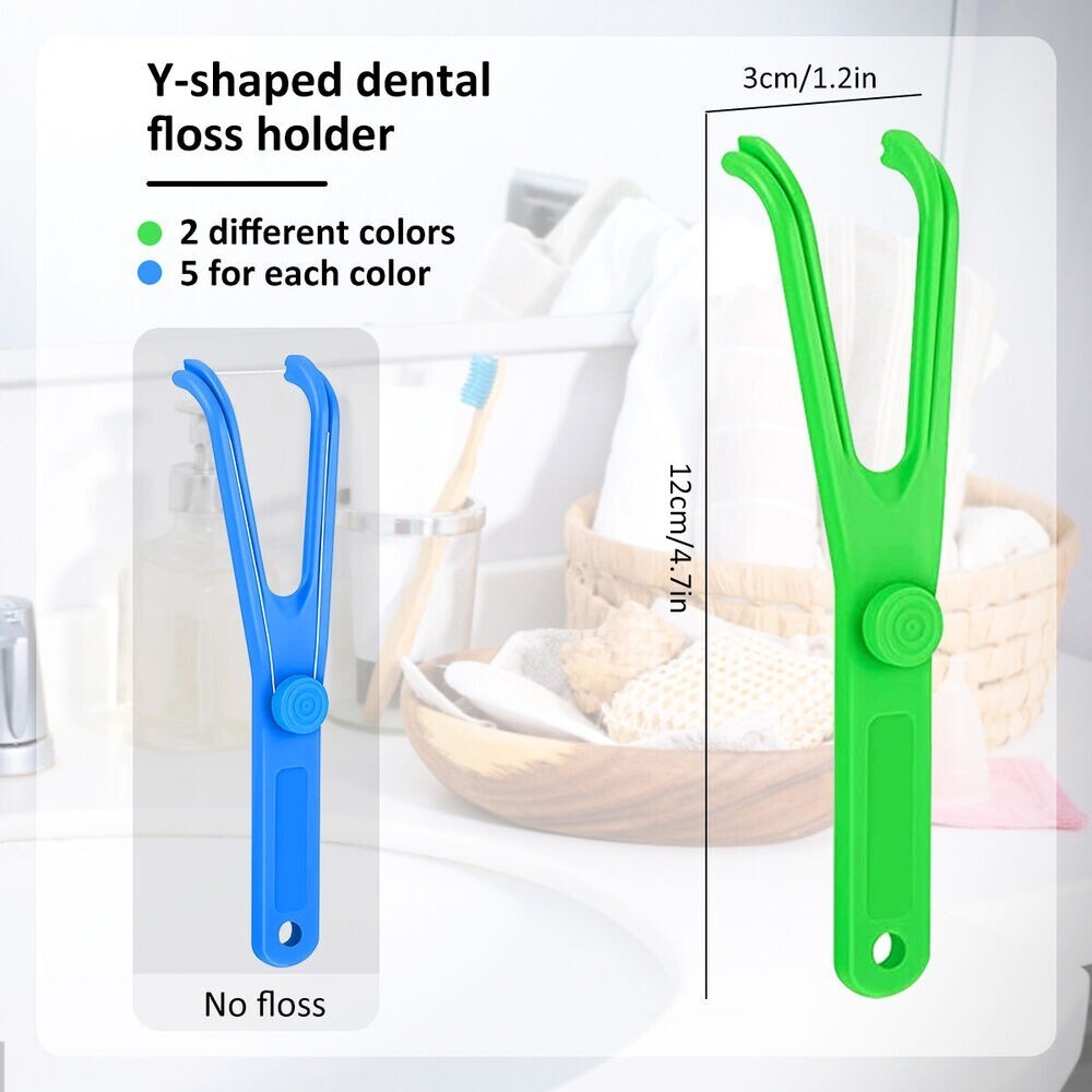 Floss Reusable Y Shape Dental Rack Dental Floss Floss Rack Dental Floss ...