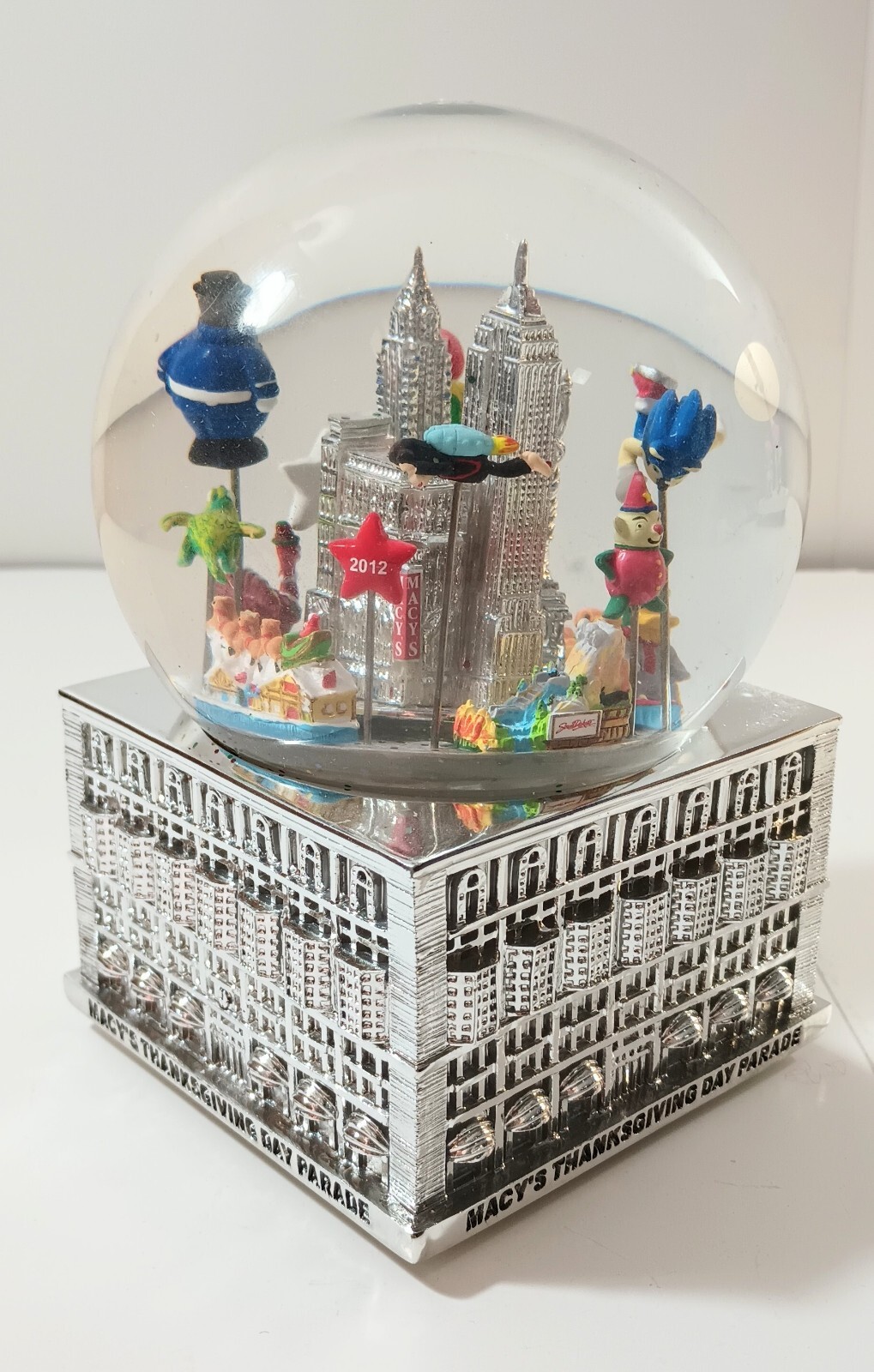 Macy's Thanksgiving Day Parade Snow Globe 2012 Limited Ed Musical for ...