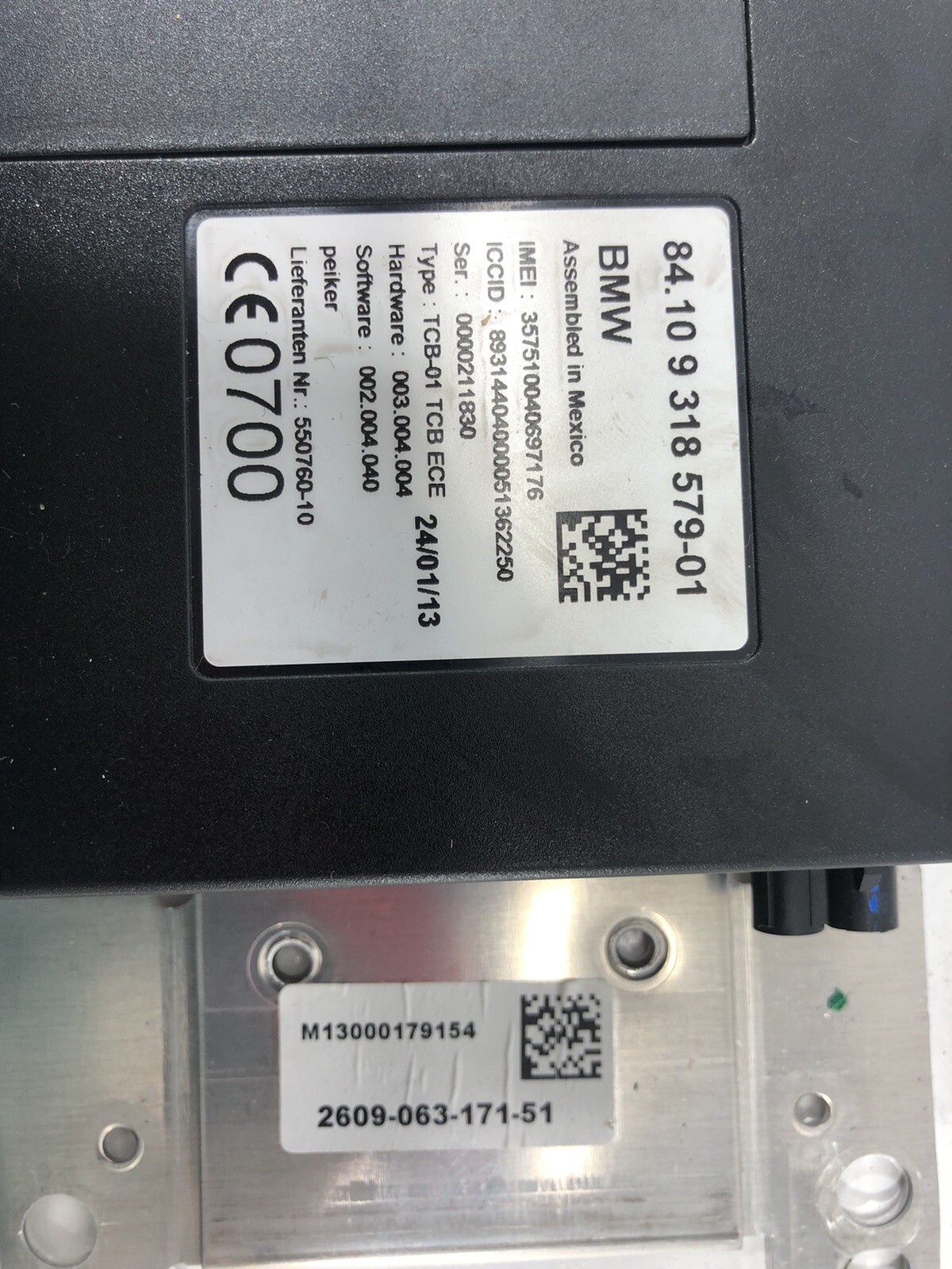 Genuine Used Bluetooth Telematics TCB ECE Module for BMW F20 F30 1 & 3 ...