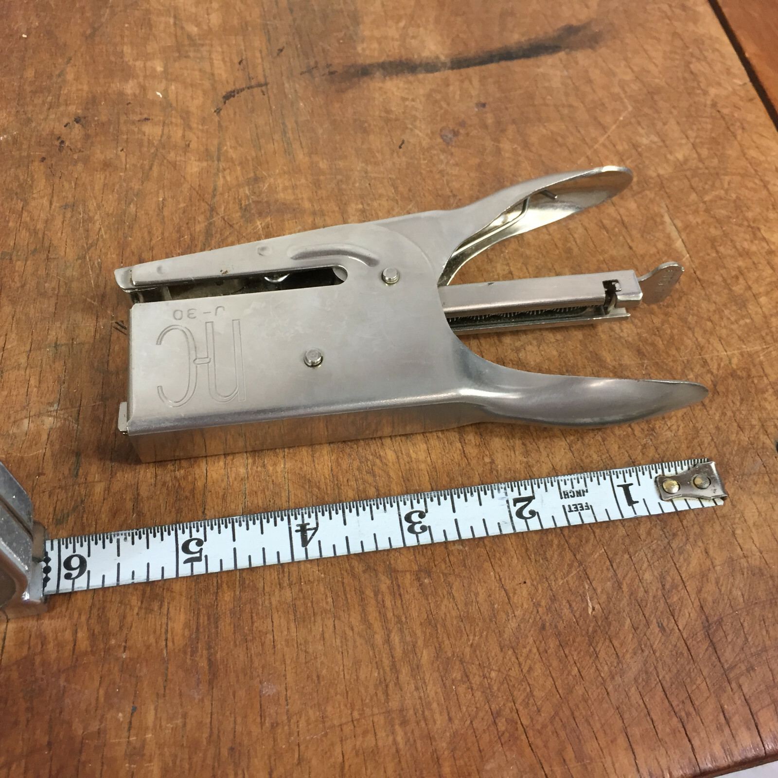 Vintage Mid Century NEVA CLOG J-30 Stapler Stapling Tool Office Desk ...