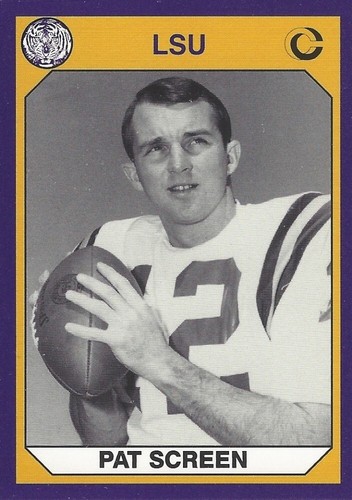 1990 Collegiate Collection LSU Tigers #172 Pat Screen | eBay