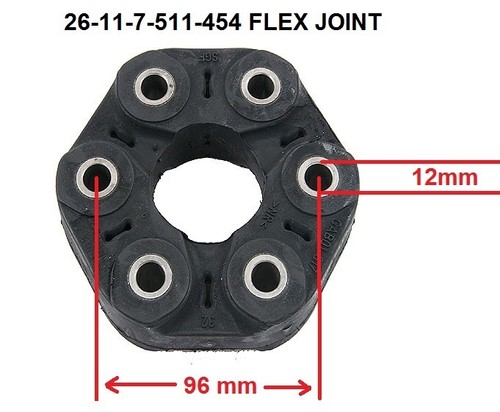 Driveshaft Shaft Flex Disc Joint Fits BMW E36,E3 (ID 50MM OD 135MM ...