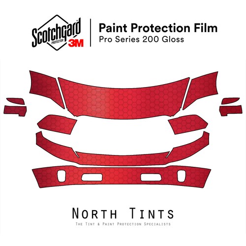 Dodge Ram 2013-2016 3M PRO Series PreCut Paint Protection Film Clear ...