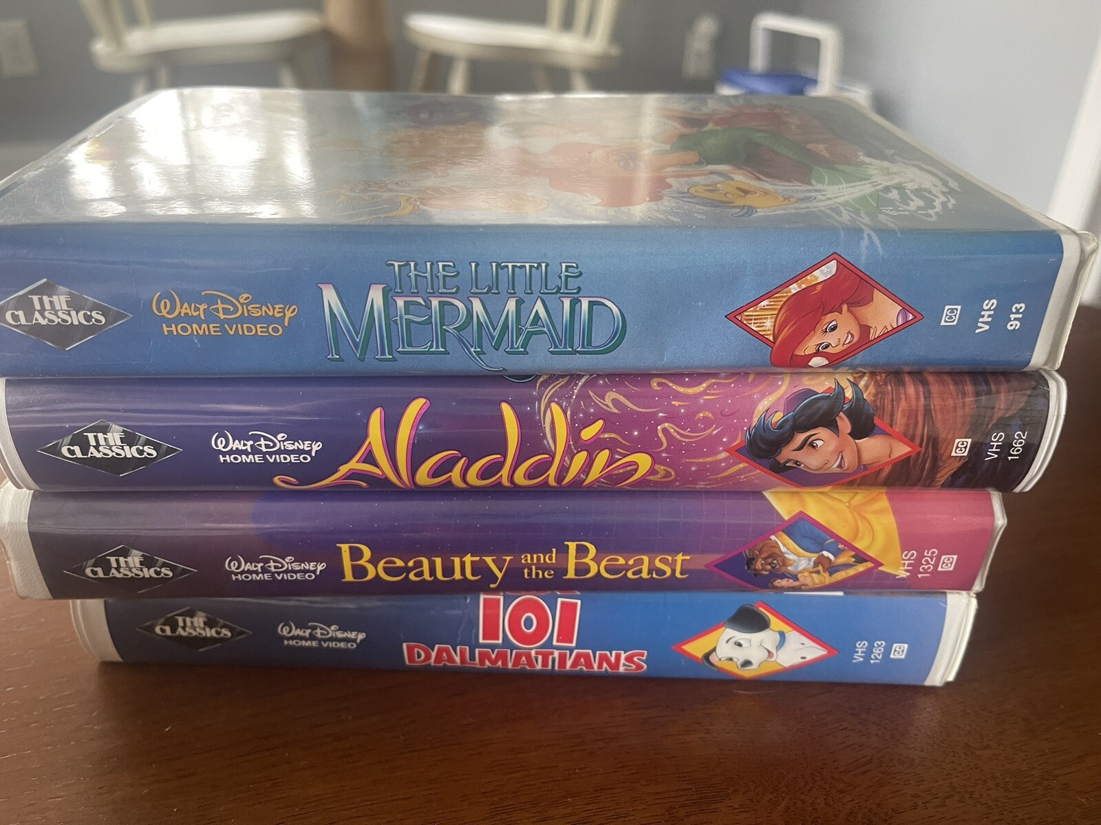 Lot of 4 black diamond vhs disney movies | eBay