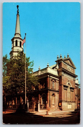 Postcard Christ Church Philadelphia Pennsylvania erected 1727-43 E 5 | eBay