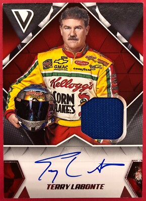 2019 Panini Victory Lane Terry Labonte Signature Swatches #20 SSTL | eBay