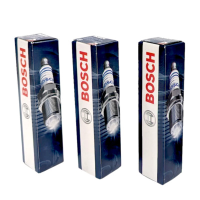 Bosch Iridium Spark Plugs VR7SI332S (3 Pack) fits Renault Captur J5 0.9 ...