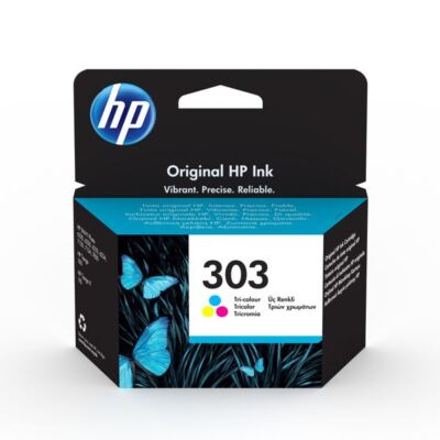 Original HP 303 Tri-Colour Ink Cartridge T6N01AE for Envy Photo 6230 ...