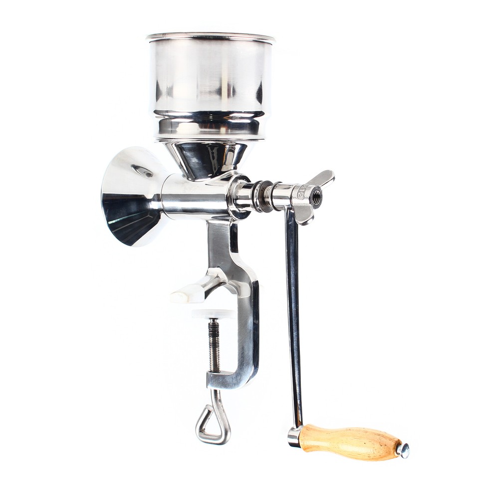 Hand Crank Corn Grinder Flour Maker Manual Wheat Grain Nut Mill ...