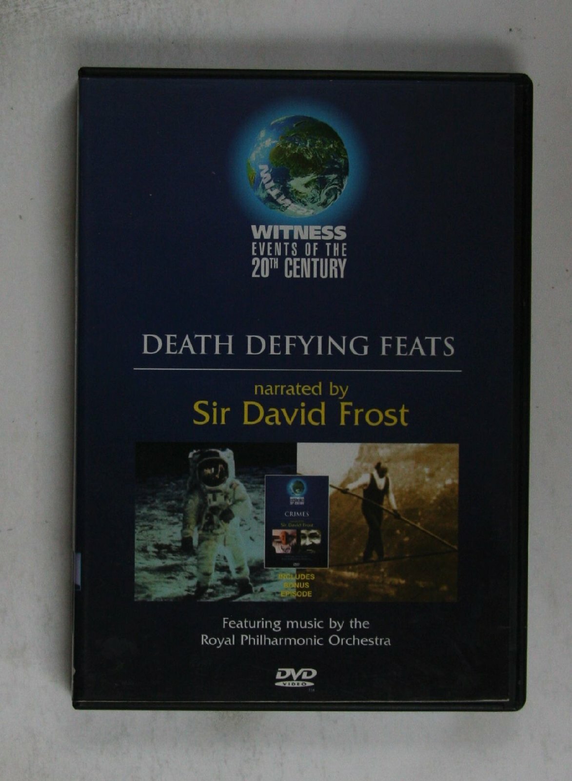 Documentary Death Defying Feats - Narrated By Sir David Frost DVD | eBay