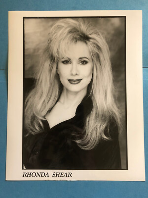 Rhonda Shear , original vintage press talent agency headshot photo | eBay