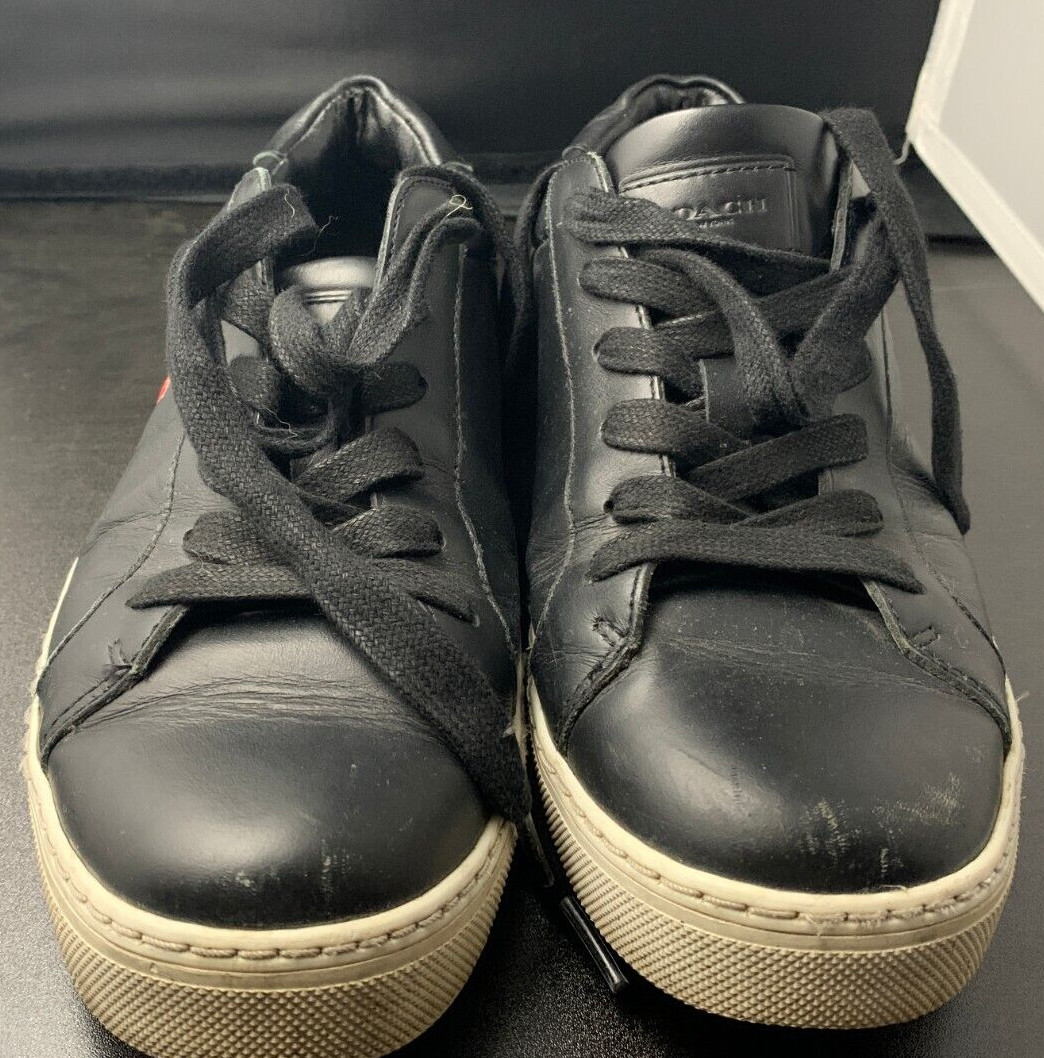 DISNEY X COACH Mickey Mouse Porter Leather Sneakers S… - Gem