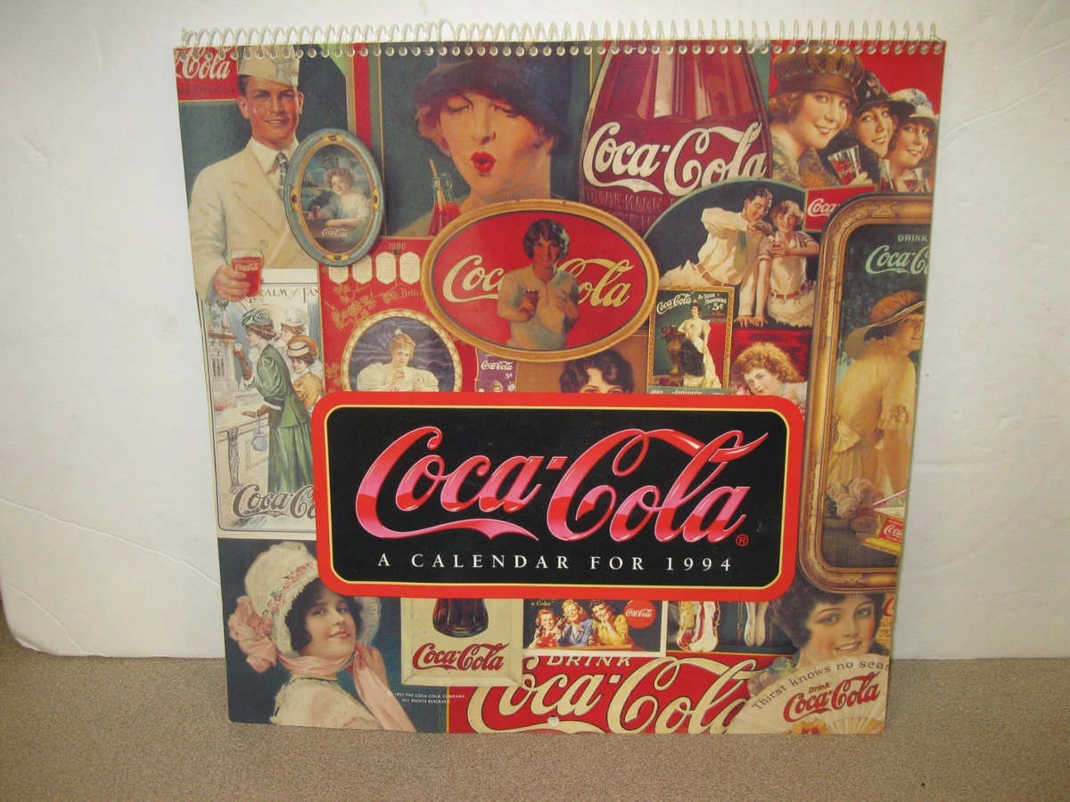 1994 Coke Pin Up Calendars